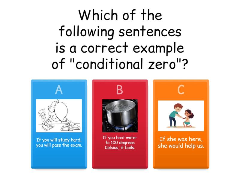 Zero Conditional Questionário 3952