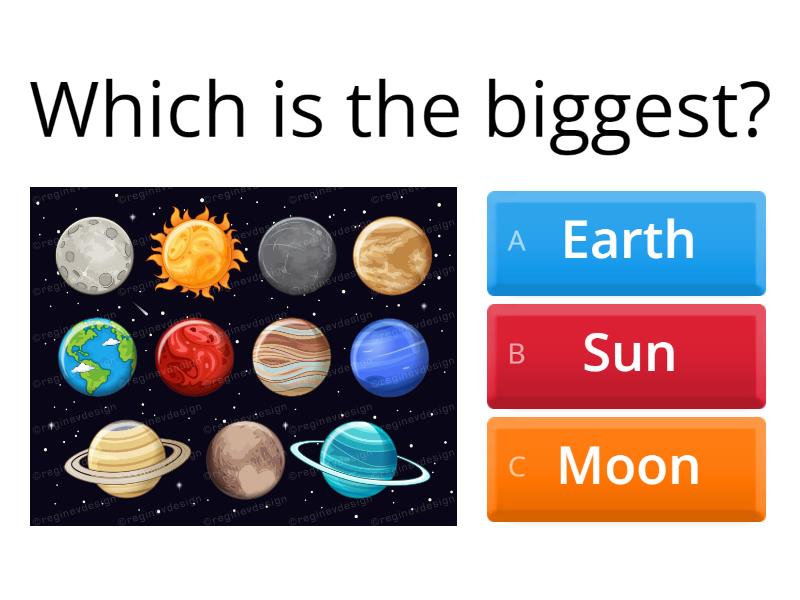 Science - Earth, Sun & Moon - Quiz