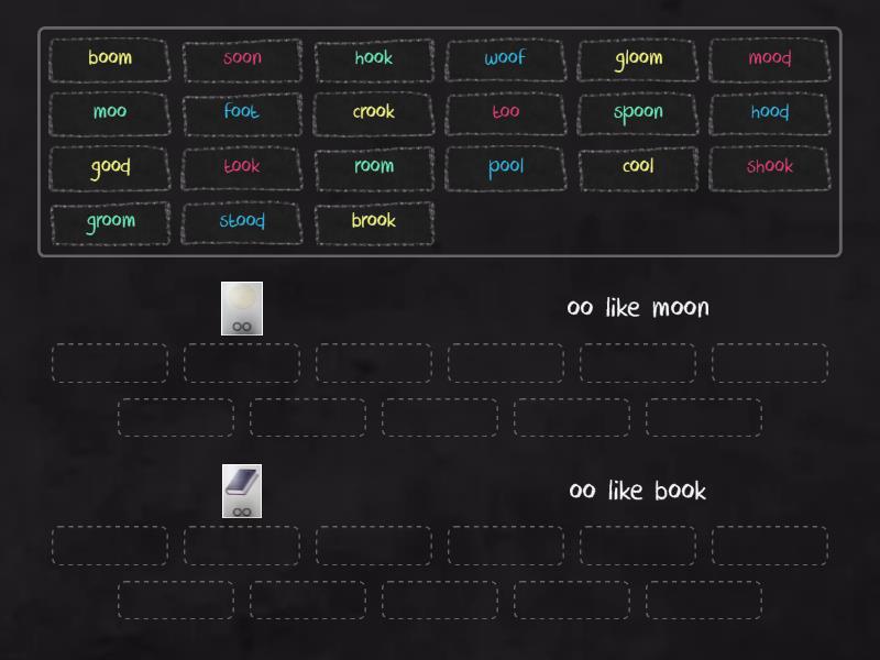 L14 Unpredictable Vowel Team oo - Group sort