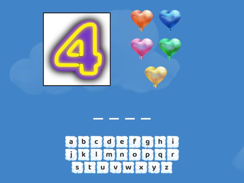 Barbara Numbers 0-10 - Hangman