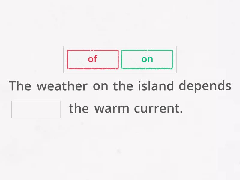 EF Intermediate. Dependent Prepositions 3B - Missing word