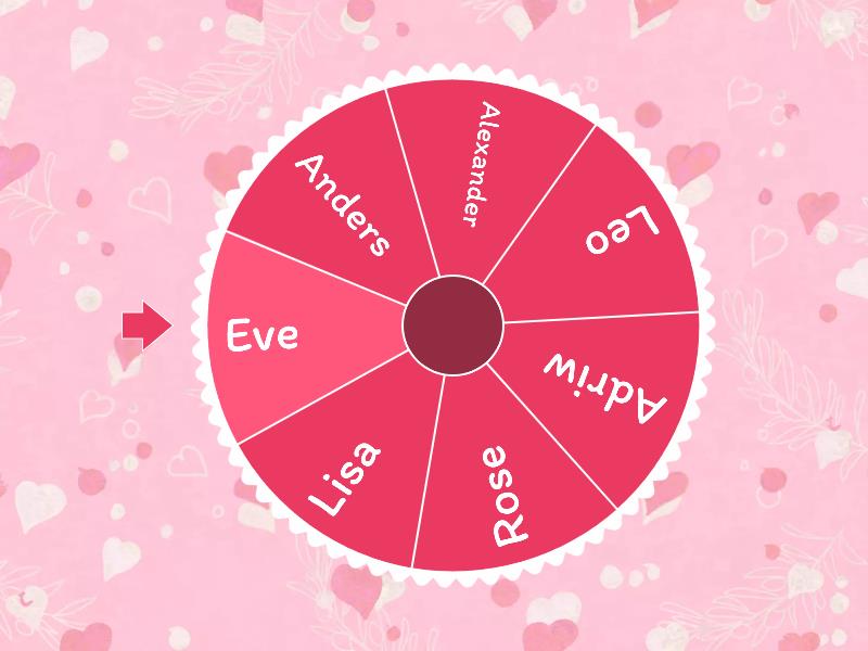 4th Grade - Random wheel
