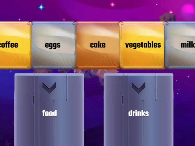 Food - Speed sorting