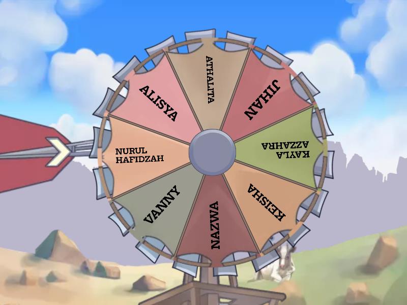 Kelas 7C - Spin the wheel