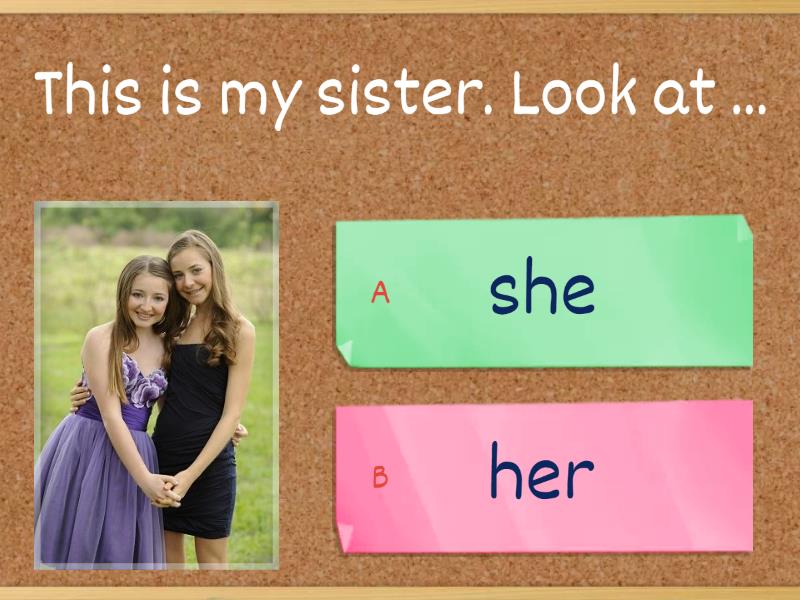 Subject and possessive pronouns and adjectives Spotlight 5 4a - Test