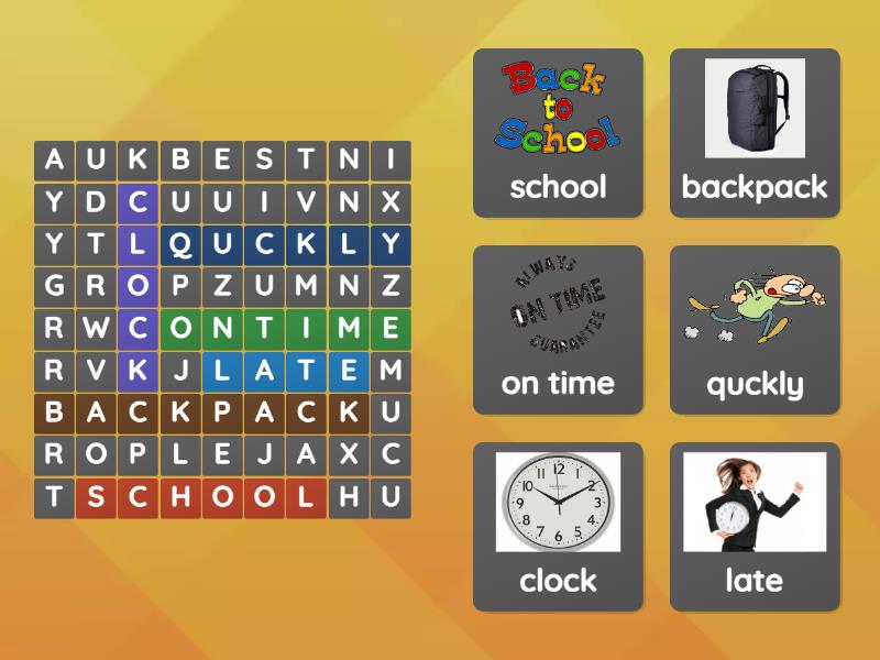 Unit 6 - Values - Wordsearch