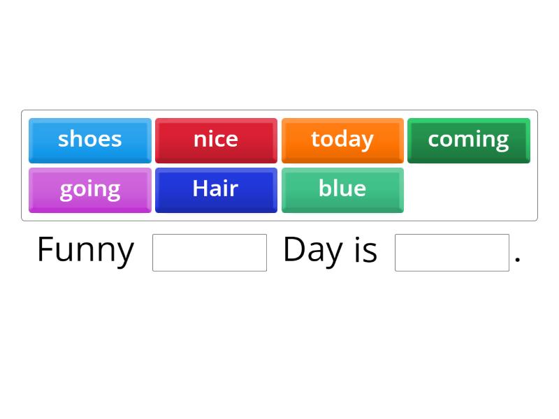 Day 1 - Comic Book Quiz - Complete the sentence
