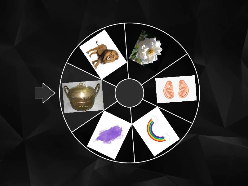 Putar dan eja: Perkataan NGA NGI NGU - Random wheel