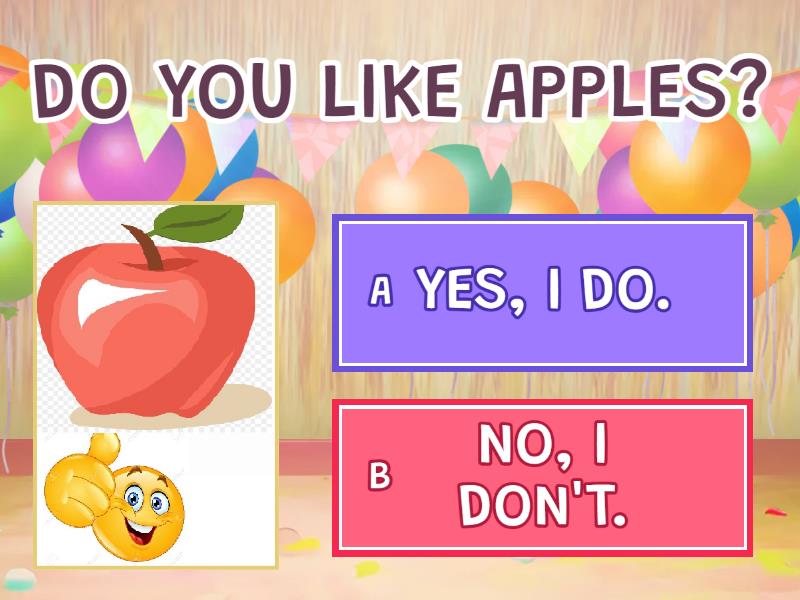 - Do you like... ? - Quiz