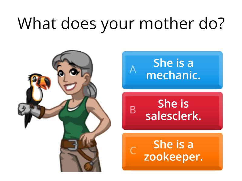 [Let's Go 3] Unit 4: Occupations - Ask & Answer - Đố vui