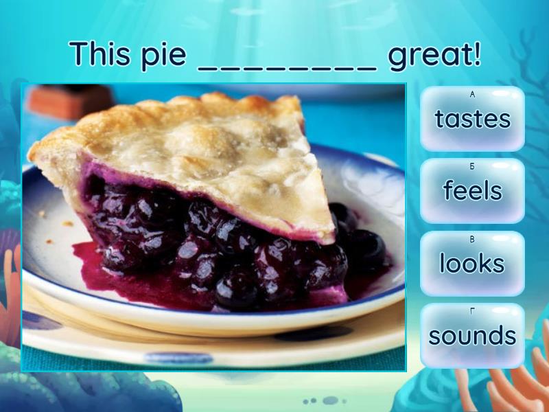 Unit 5B. look sound smell taste feel - Quiz