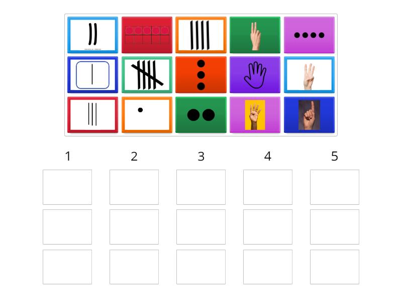 Sorting Activity - Group sort