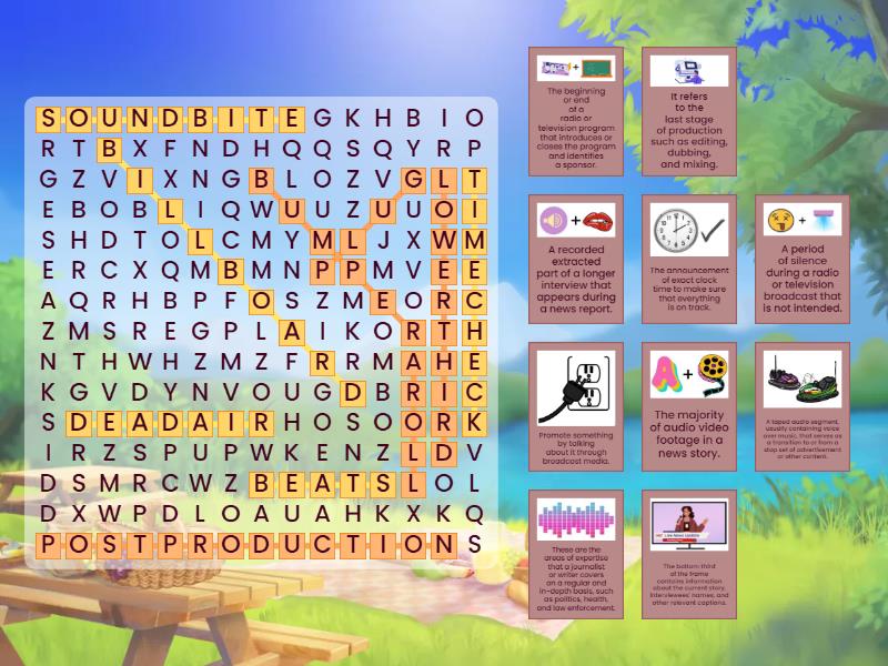 Breaking News: Word Search! - Wordsearch
