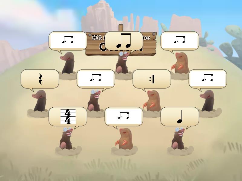 whack the timka rhythm - Whack-a-mole