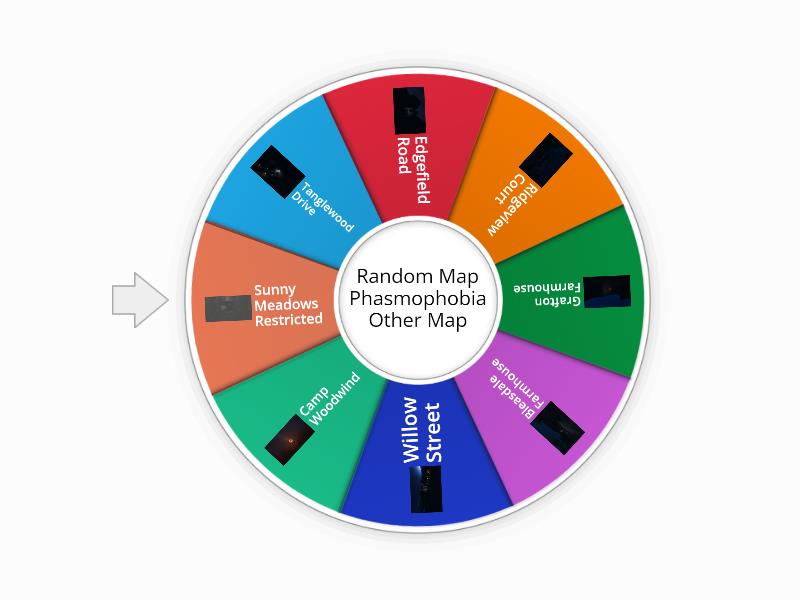 Random Map Phasmophobia Other Map - Spin the wheel