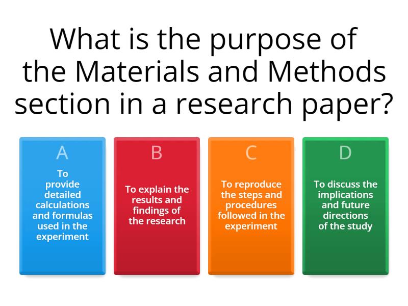 Writing the Materials and Methods Section of a Research Paper_ Video ...