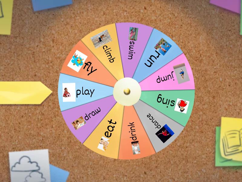 actions - Spin the wheel