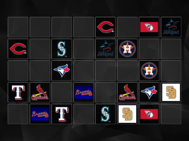Mlb Teams - Matching pairs