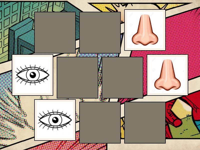 LOS CINCO SENTIDOS - Matching pairs