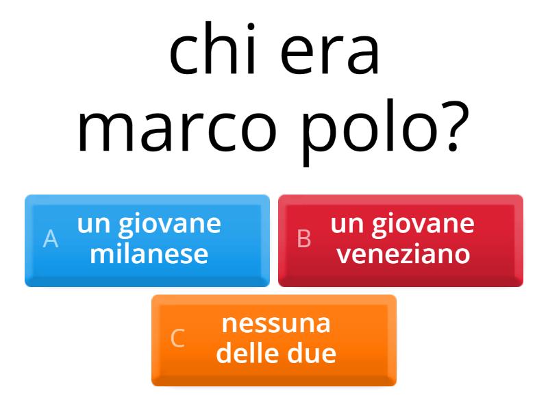 marco polo - Quiz