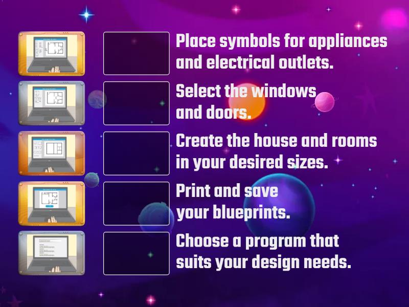 How to Draw Blueprints for a House Using a Computer Program - Match up