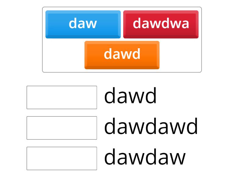 dawdwad - Match up