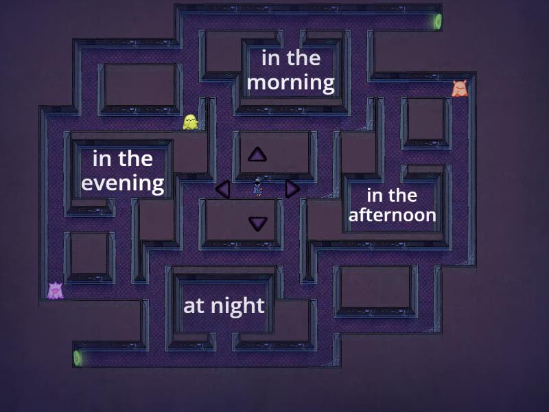 spotlight 3 verbs 2 - Maze chase