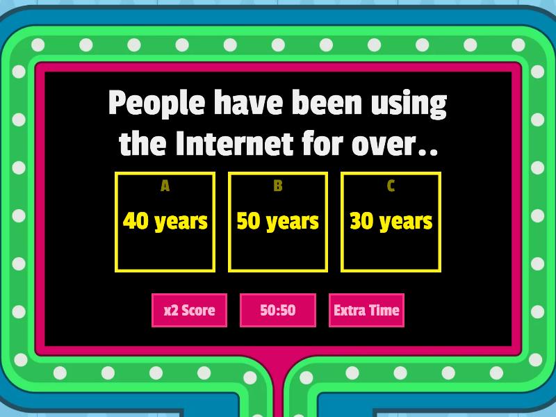 Reading - Gameshow quiz