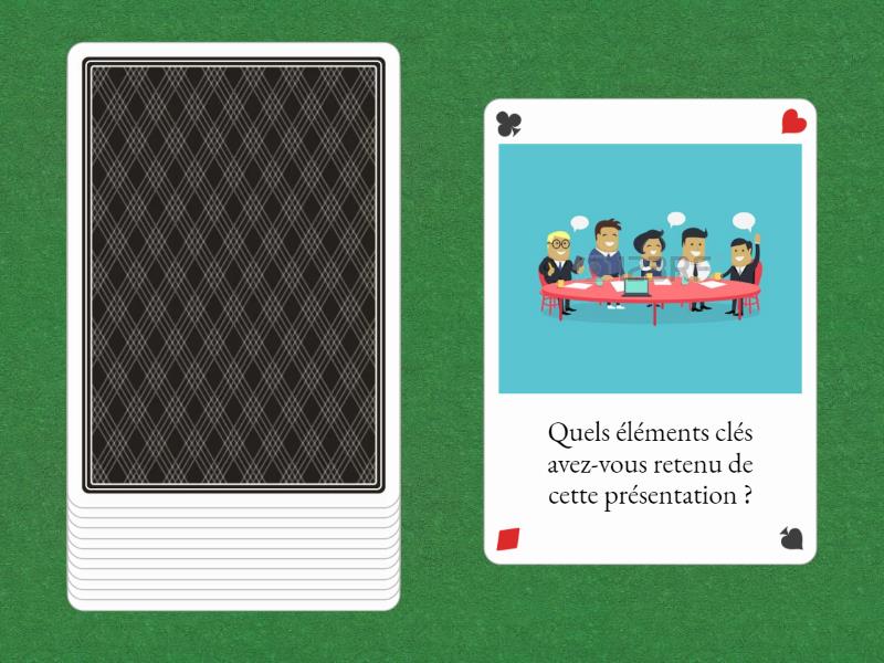 FEEDBACK PARCOURS CFI - Speaking cards