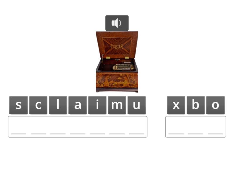 Spotlight 3 Unit 7a words - Anagram