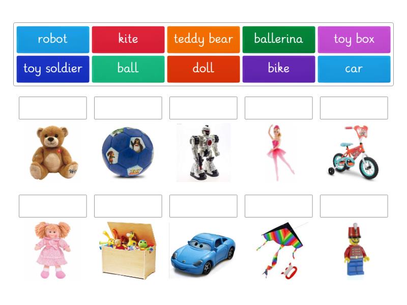 Toys matching - Match up
