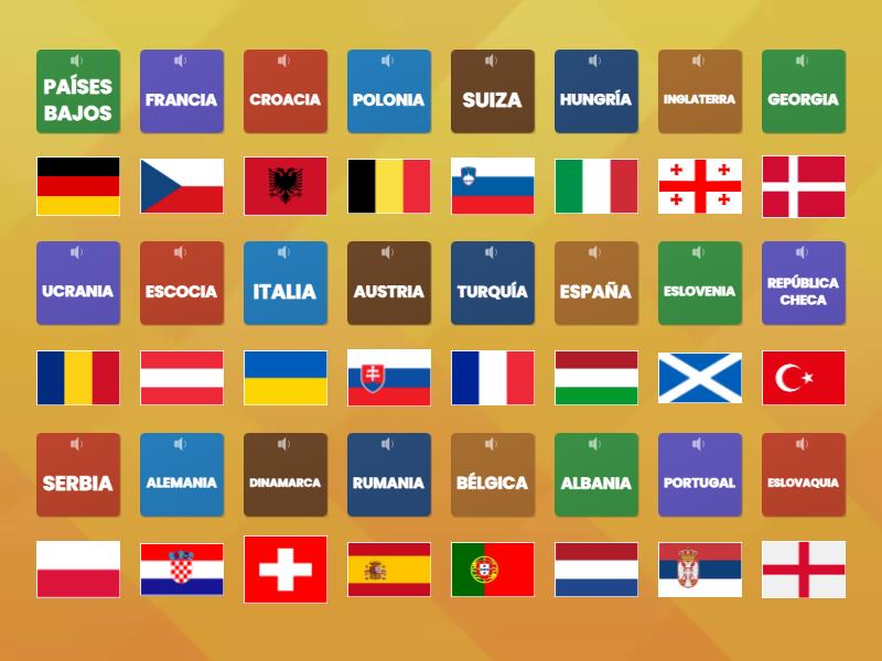 EUROCOPA 2024 1 (BANDERAS) - Match up