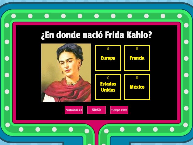Frida kahlo - Gameshow quiz