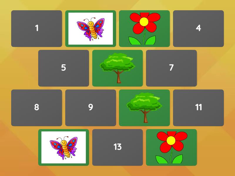 Memory game (spring) - Matching pairs