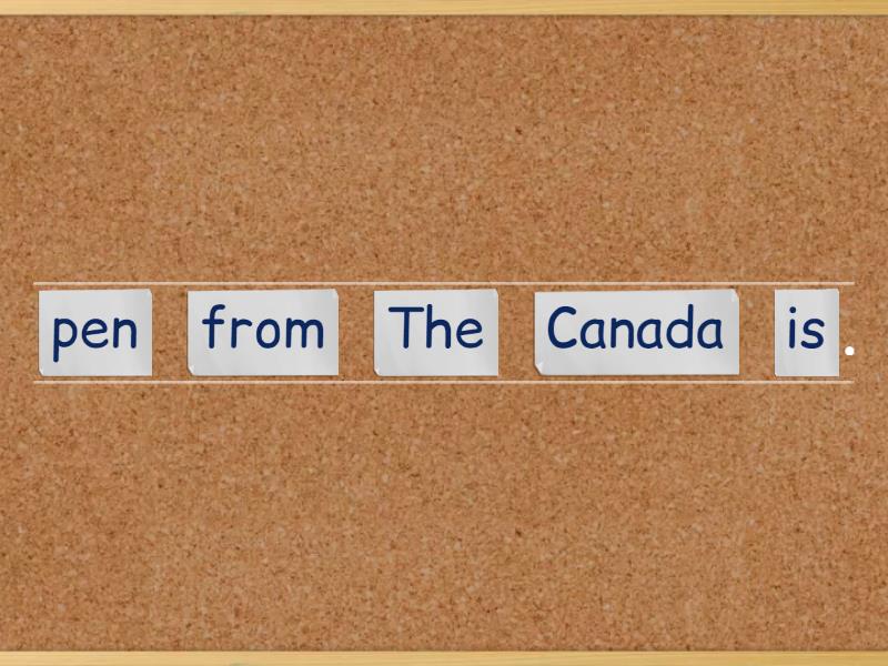 ITEL 2.17 - Schwa, All Short Vowels: Sentence Formation - Reordenar