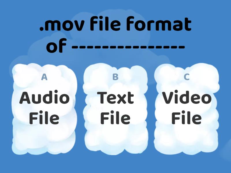 all types of File format by rooz - Quiz