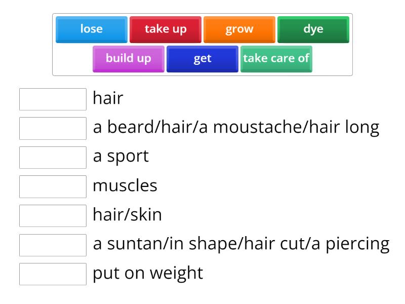 High Note 2 Unit 6A Vocabulary Appearance - match - Match up