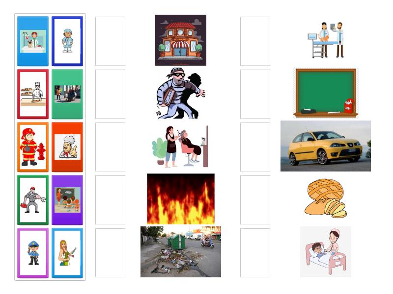 SERVIDORES DE LA COMUNIDAD - Match up