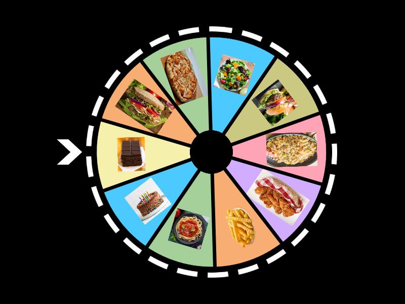 food - Spin the wheel