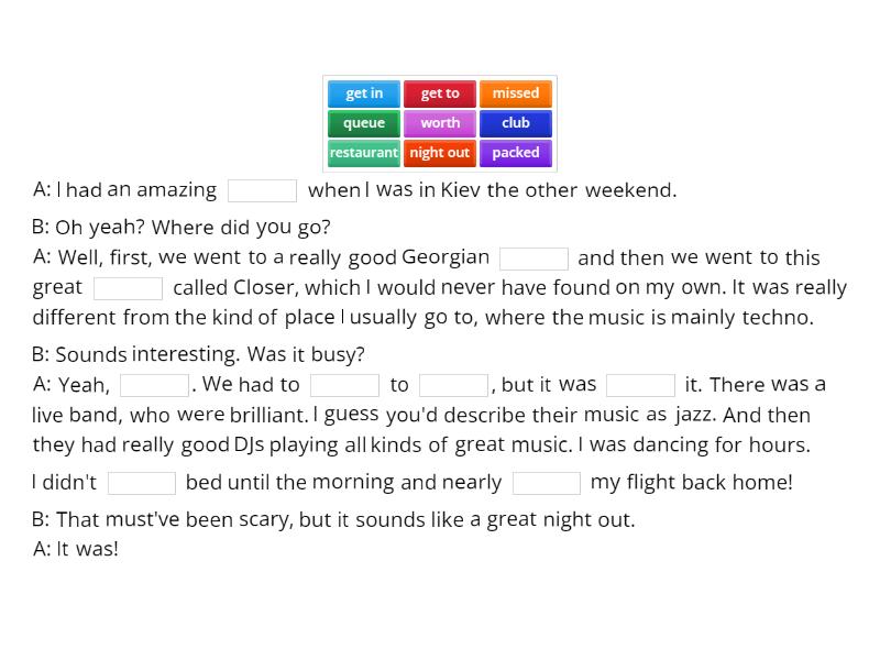RM B1+ U1C vocabulary extra - Missing word