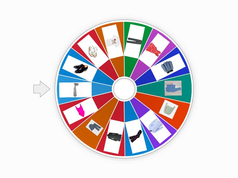 Ruleta de la ropa - Spin the wheel
