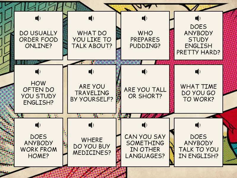 6. PRACTICE - CONVERSATION - Flip tiles