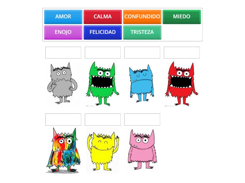 IDENTIFICA LAS EMOCIONES - Match up