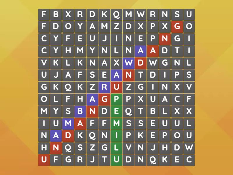 Bela Negara - Wordsearch