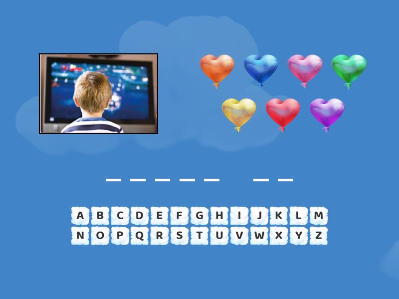 Team Together 2 Unit 3 Vocabulary - Hangman