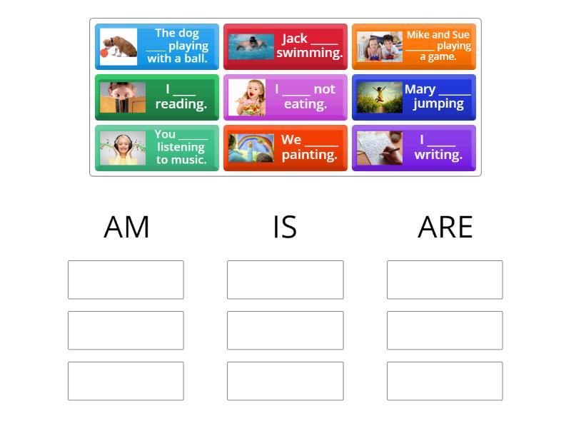 Starlight 2_Module7_Present Continuous - Group sort