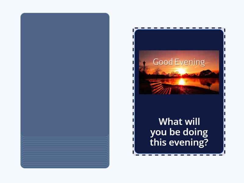 Future Forms speaking - Speaking cards