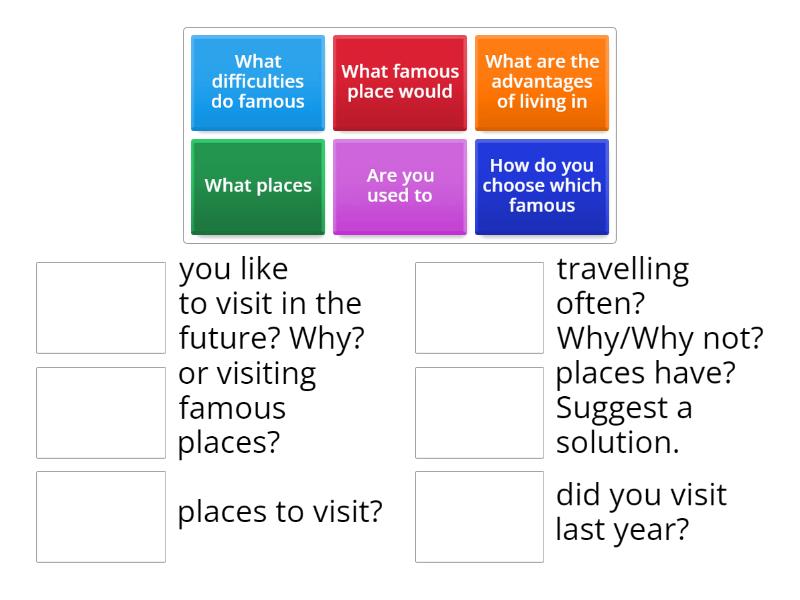Connect and discuss - Match up