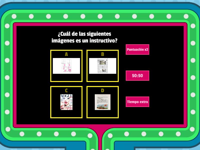 REPASO LENGUAJES NICOLE - Game show de TV