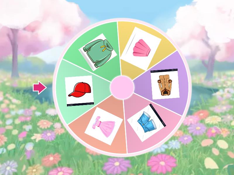 clothes - Random wheel